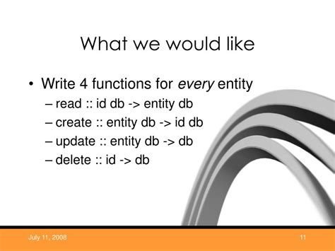 Ppt Between Types And Tables Generic Mapping Between Relational Databases And Data Structures