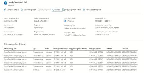 Migrate On Premises Sql Server Database To An Azure Sql Managed Instance With Minimal Downtime