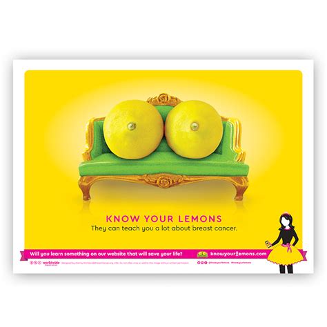 Know Your Lemons Graphic Uses Fruit To Show Breast Cancer Symptoms