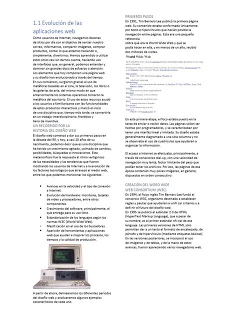 11 Evolución De Las Aplicaciones Web Pdf