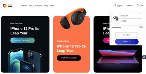 Github Hamx9shopify React Shopify Web App Created In React A Clone Of Word Press Theme