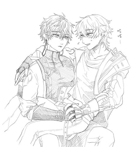 Danheng X Caelus Милые рисунки Фандом Рисунки