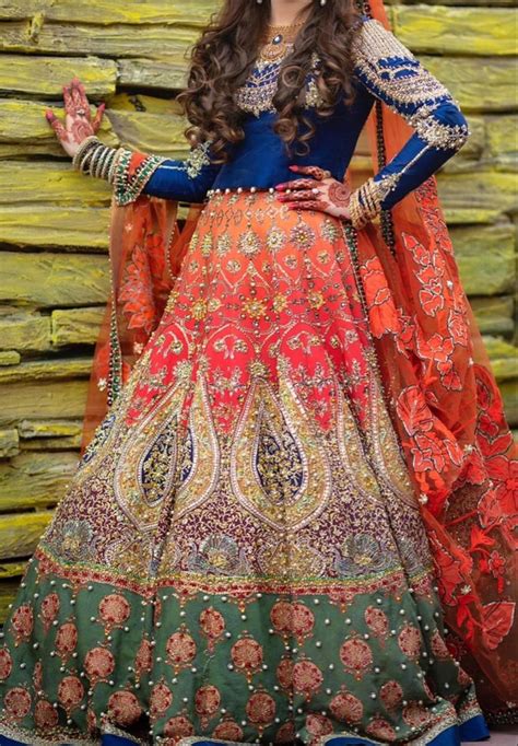 Mehndi Bride Dress Inspo Bridal Dresses Pakistan Wedding Dress