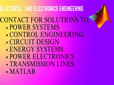 Solutions To MATLAB Electrical And Electronics Problems Upwork