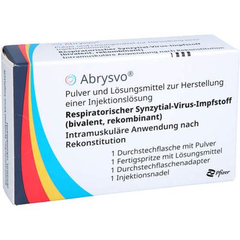 Abrysvo 0 5 Ml Pulver U Lösungs Z Herst Ejekt 1 St
