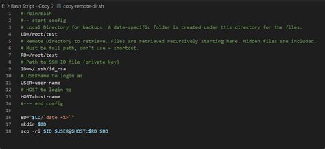 Scp Bash Script Copy Remote Directory To Local Directory Only Updates File Ask Ubuntu