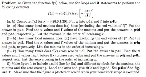 Solved Problem Given The Function F X Below Use For Chegg