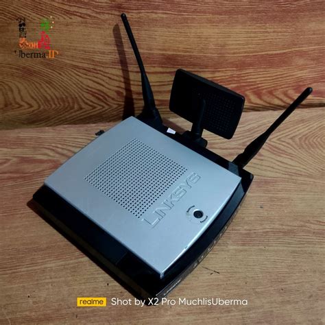 Jual Linksys Wireless N Gigabit Router With Storage Link WRT350N Shopee Indonesia