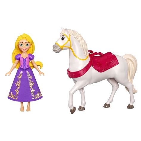 Disney Princess Rapunzel And Maximus Small Dolls