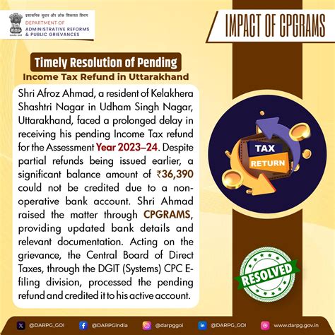 Through Effective Grievance Redressal Cpgrams Is Resolving Citizen
