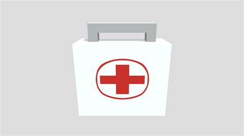 Medkit 3d Model By Jaimy Van Den Berg Zonkednl [dd72737] Sketchfab