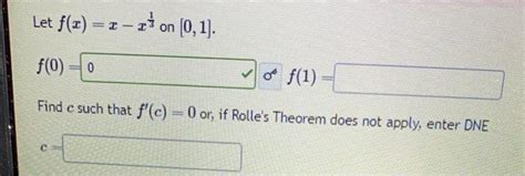 Solved Let Fxx−x31 On 01 F0 ∞∘f1 Find C Such