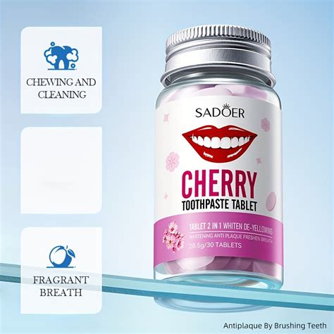 Sadoer Cherry Toothpaste Tablets 285g Gopashoppk