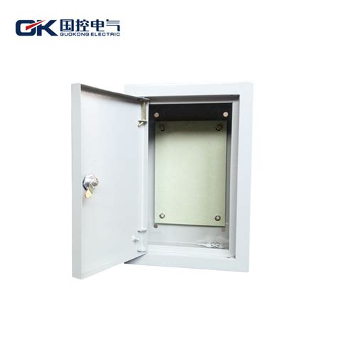 Surface Mounted Electrical Distribution Box Power Distribution Box With Lock Grey Coating