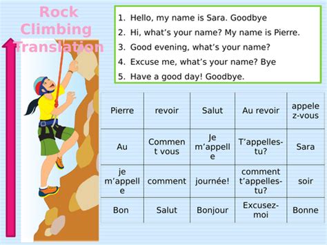 Rock Climbing Retrieval Practice Starter Teaching Resources