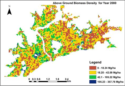 Above Ground Biomass Estimates For Year 2000 Download Scientific Diagram