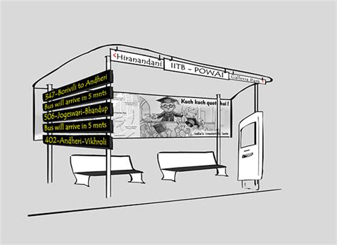 Human Computer Interaction BusStop Information System On Behance