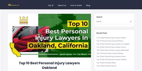 Top 10 Best Personal Injury Attorneys In Oakland