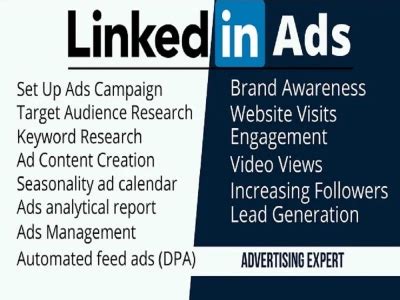 LinkedIn Ads Campaign Set Up Optimization Upwork