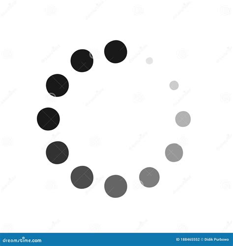 Load Icon Loading Circle Website Buffer Loader Or Preloader Vector