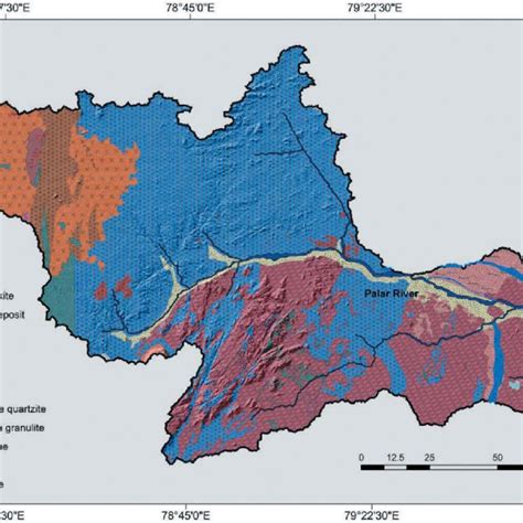 Linear Morphometric Parameters Of Sub Basins Of Palar River Drainage