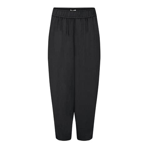 Oslo Linen Ankle Pant phantom Kontrast Interiør