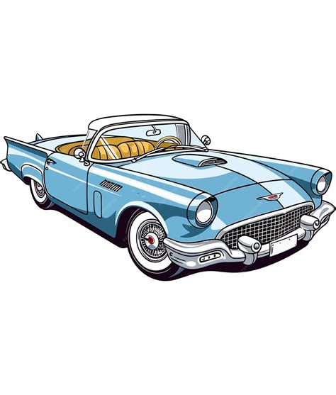 Premium Vector Vintage Classic Car Illustration Vintage Classic Car