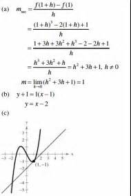 11 3 The Tangent Line Problem Precalculus Study Guide