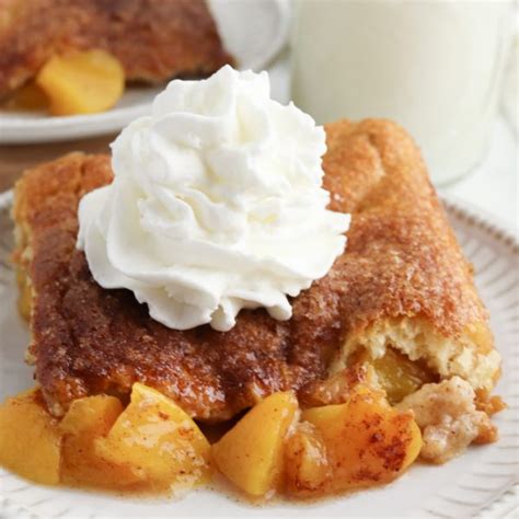 Crescent Roll Peach Cobbler The Rockstar Mommy
