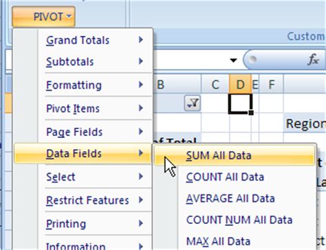 Excel PivotPower Add In Update Excel Pivot Tables