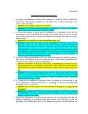CH14 Pgs 643 666 Docx Maria Reyes Chapter 14 Review NCLEX Questions 1