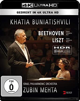 Khatia Buniatishvili Zubin Mehta Liszt Beethoven K Ultra Hd