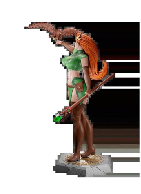 Keyleth Ething Fan Art 3d Prints