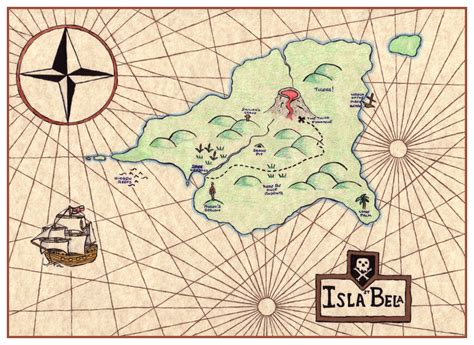 The Legendary Treasure Map By Bogbrush On Deviantart