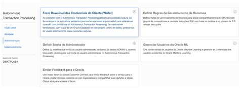 Oracle Cloud Creating An Autonomous Transaction Processing Atp Database Emerson Lima