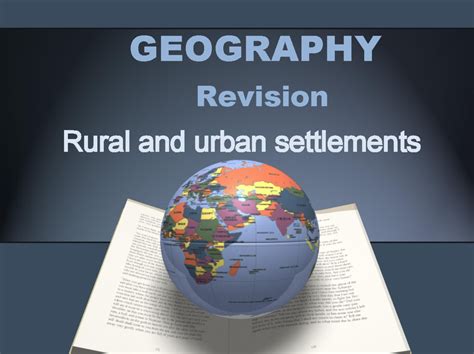 Settlement Revision Revision Rural And Urban Settlements Geography
