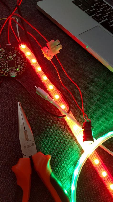 Living Rainbow An Arduino Controlled Fiber Optic Cape 10 Steps With