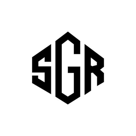 Premium Vector Sgr Letter Logo Design With Polygon Shape Sgr Polygon