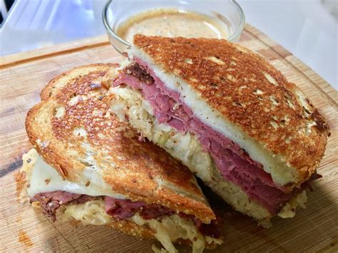 Hot Pastrami On Rye With Remoulade Dip R Foodporn