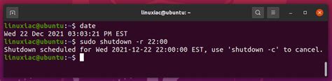 Linux Shutdown Command Explained With Examples