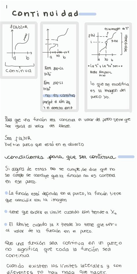 SOLUTION Continuidad De Una Funci N Explicaci N Ejercicios Studypool