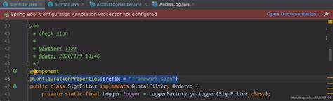 Spring Boot Configuration Annotation Processor Not Configuredspringboot Configuration
