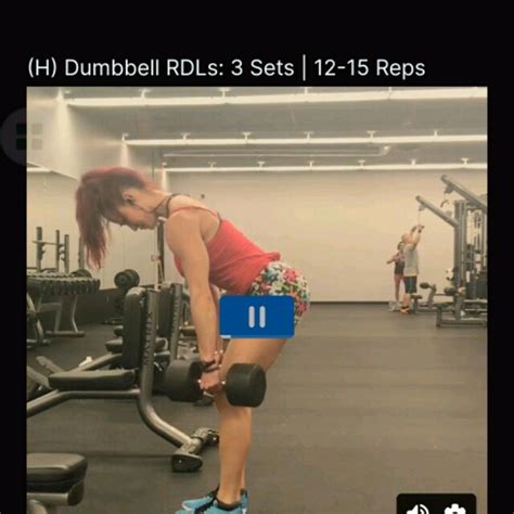 Dumbbell Rdls 3 Sets 12 15 Reps By Corporal Knutson Exercise How To Skimble