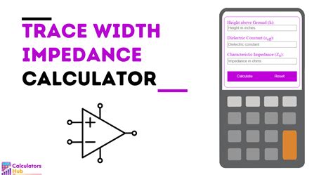 Trace Width Impedance Calculator Online