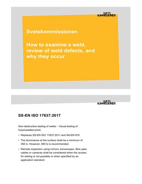 Howtoexamineaweldreviewofwelddefectsandwhytheyoccur