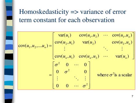 Ppt Module Ii Lecture 6 Heteroscedasticity Violation Of Assumption