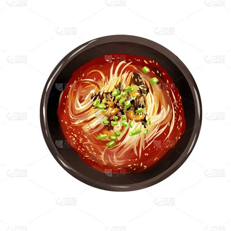 手绘美食贴纸 酸菜面