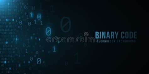 Binary Template Stock Illustration Illustration Of Data 82737