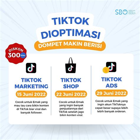 Apa Bedanya Tiktok Marketing Sekolah Bisnis Online